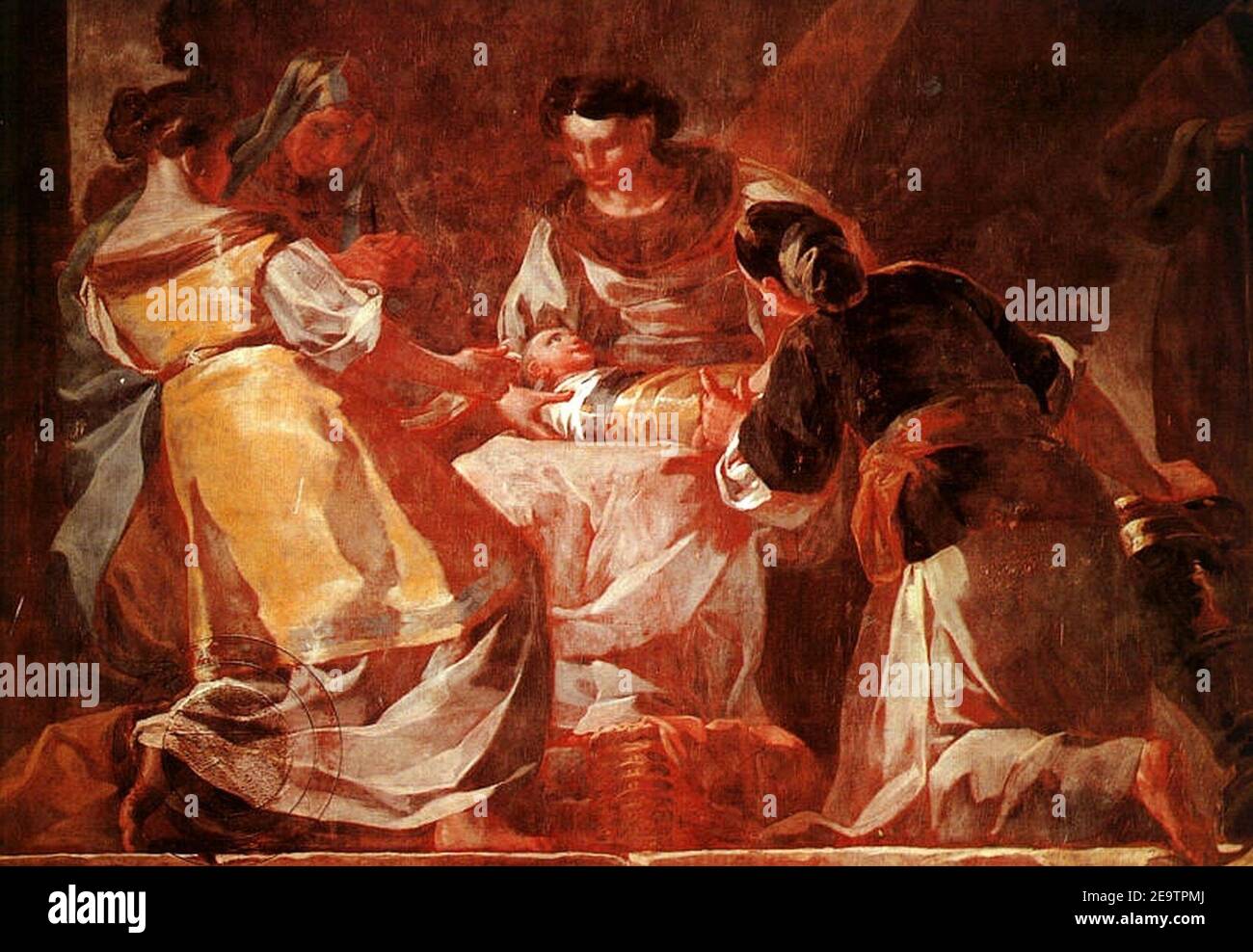 Nacimiento de la Virgen - Francisco Goya (1772 Stock Photo - Alamy