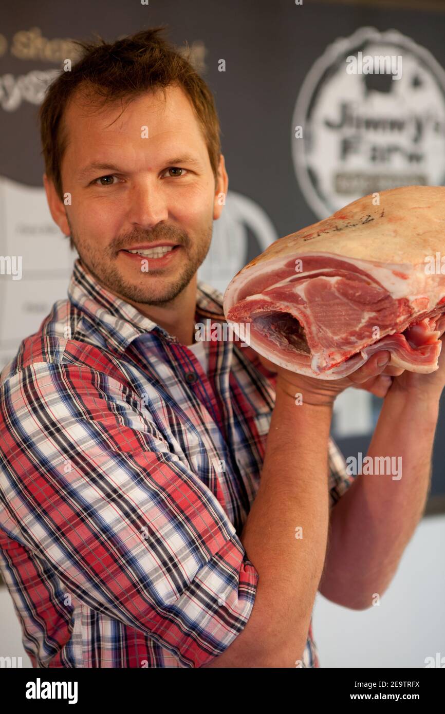 Jimmy Doherty Celebrity farmers portraits Stock Photo - Alamy