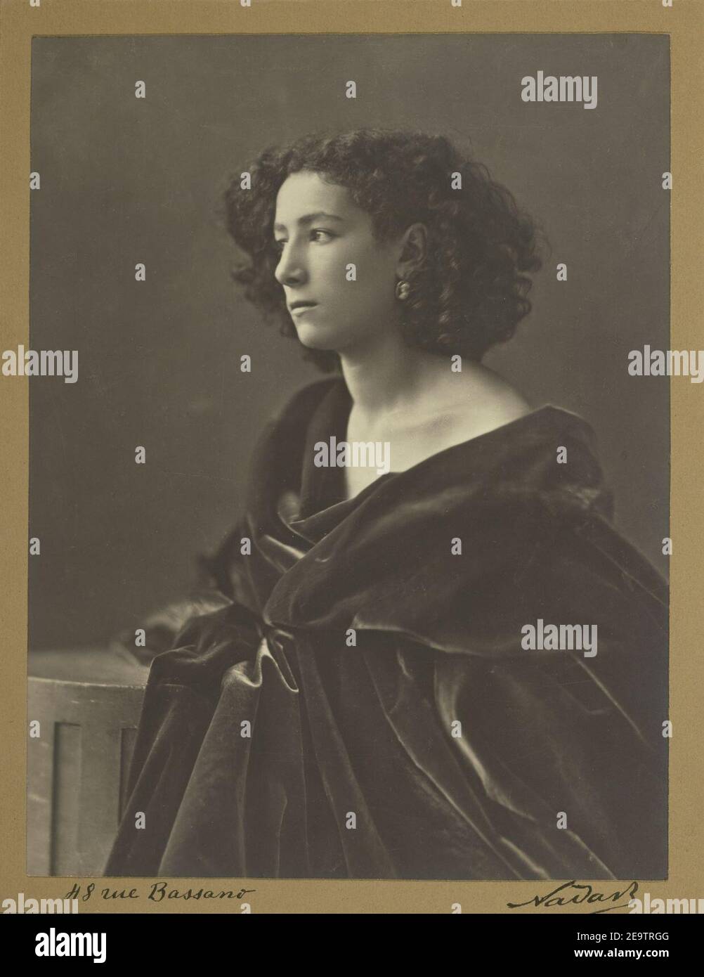 Nadar, Sarah Bernhardt Stock Photo - Alamy