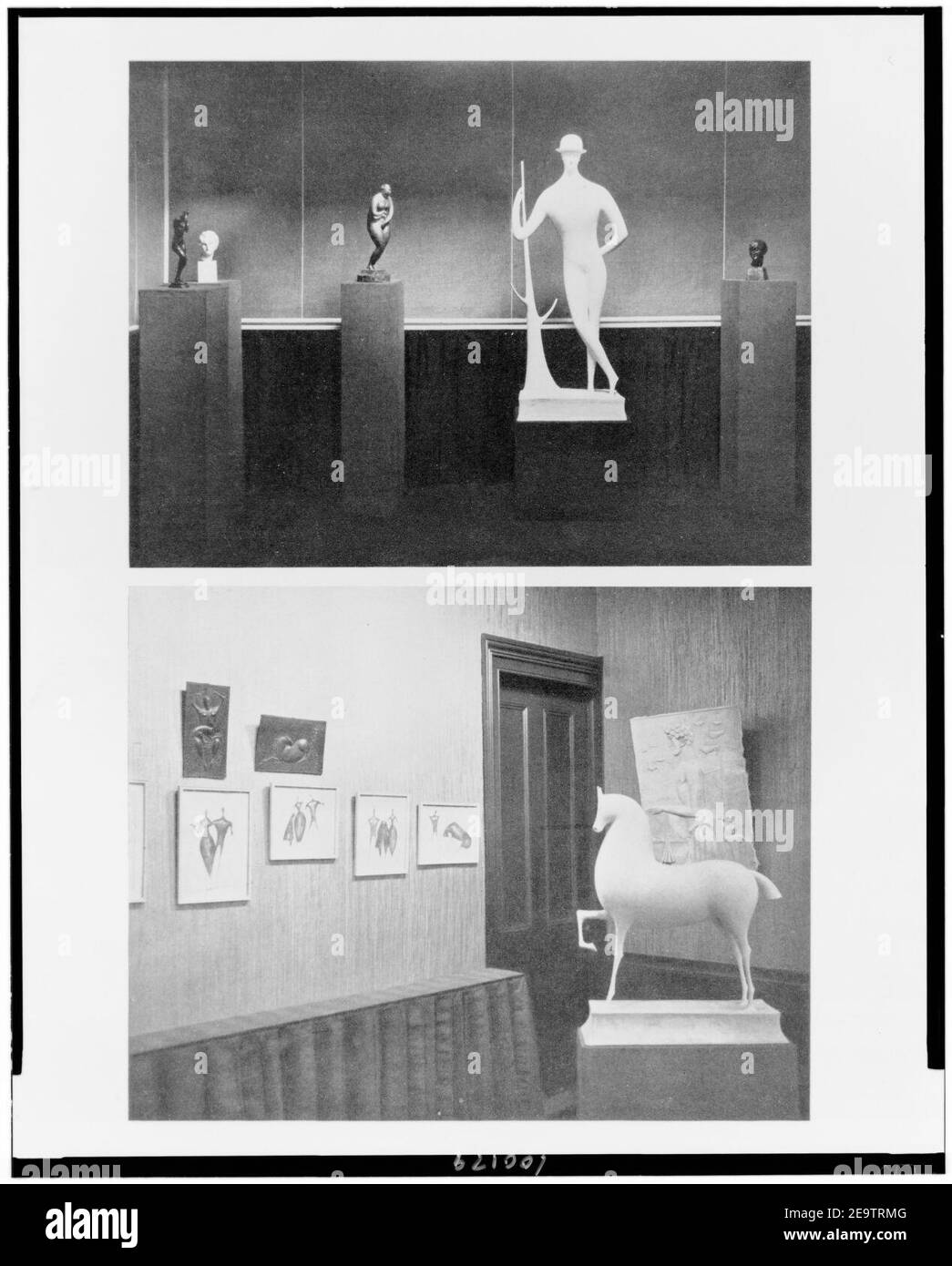 Nadelman exhibition-2 rooms, December, 1915 Stock Photo - Alamy