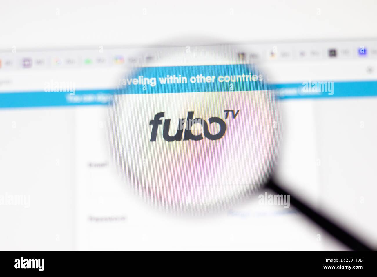 Fubo tv logo hi-res stock photography and images - Alamy