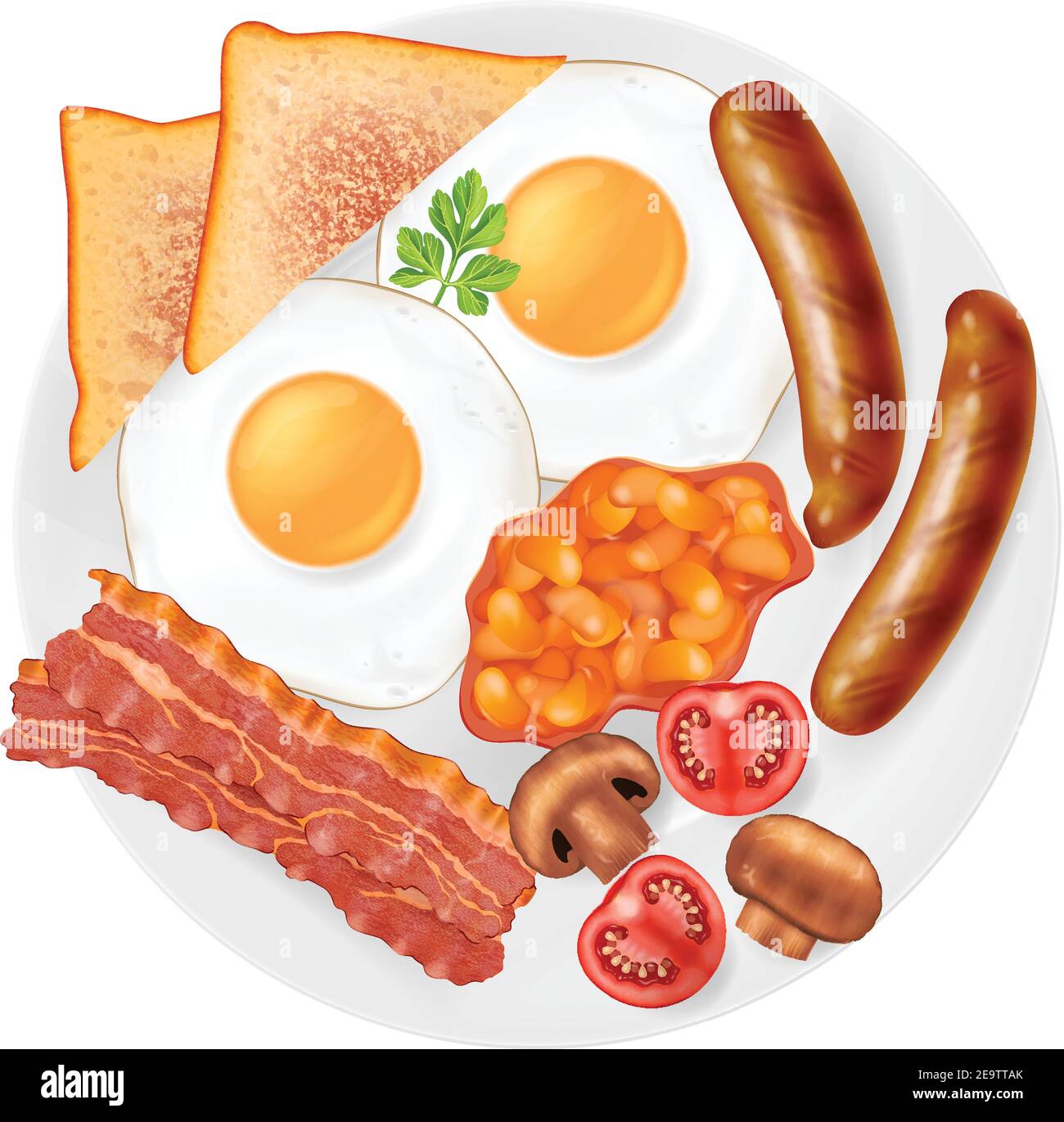 Traditional Breakfast Plate