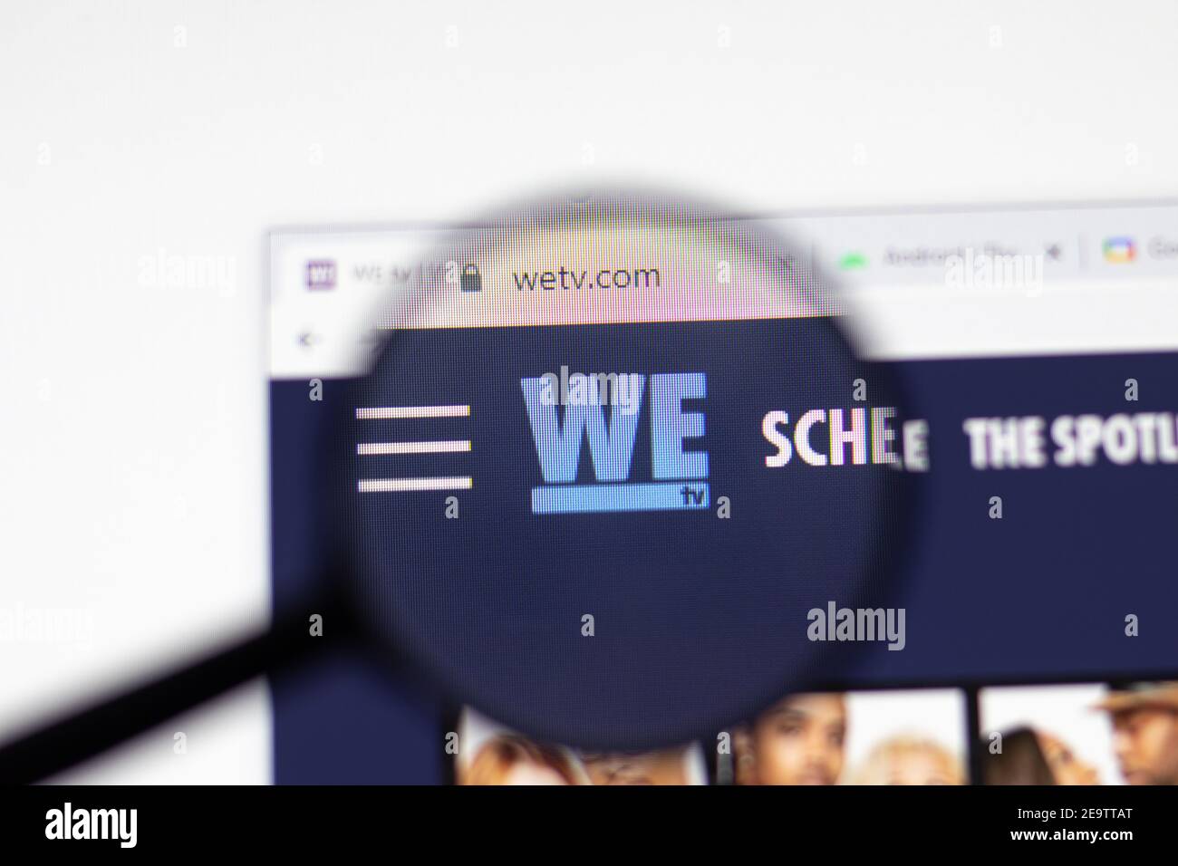 Wetv logo hi-res stock photography and images - Alamy