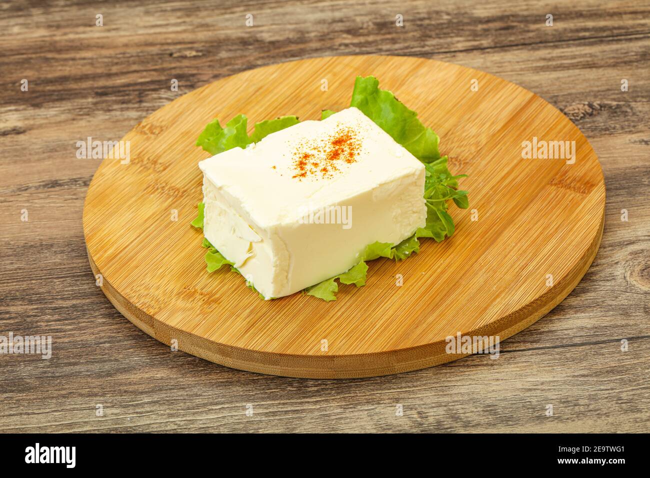 Greek traditional soft feta dairy cheese Stock Photo - Alamy