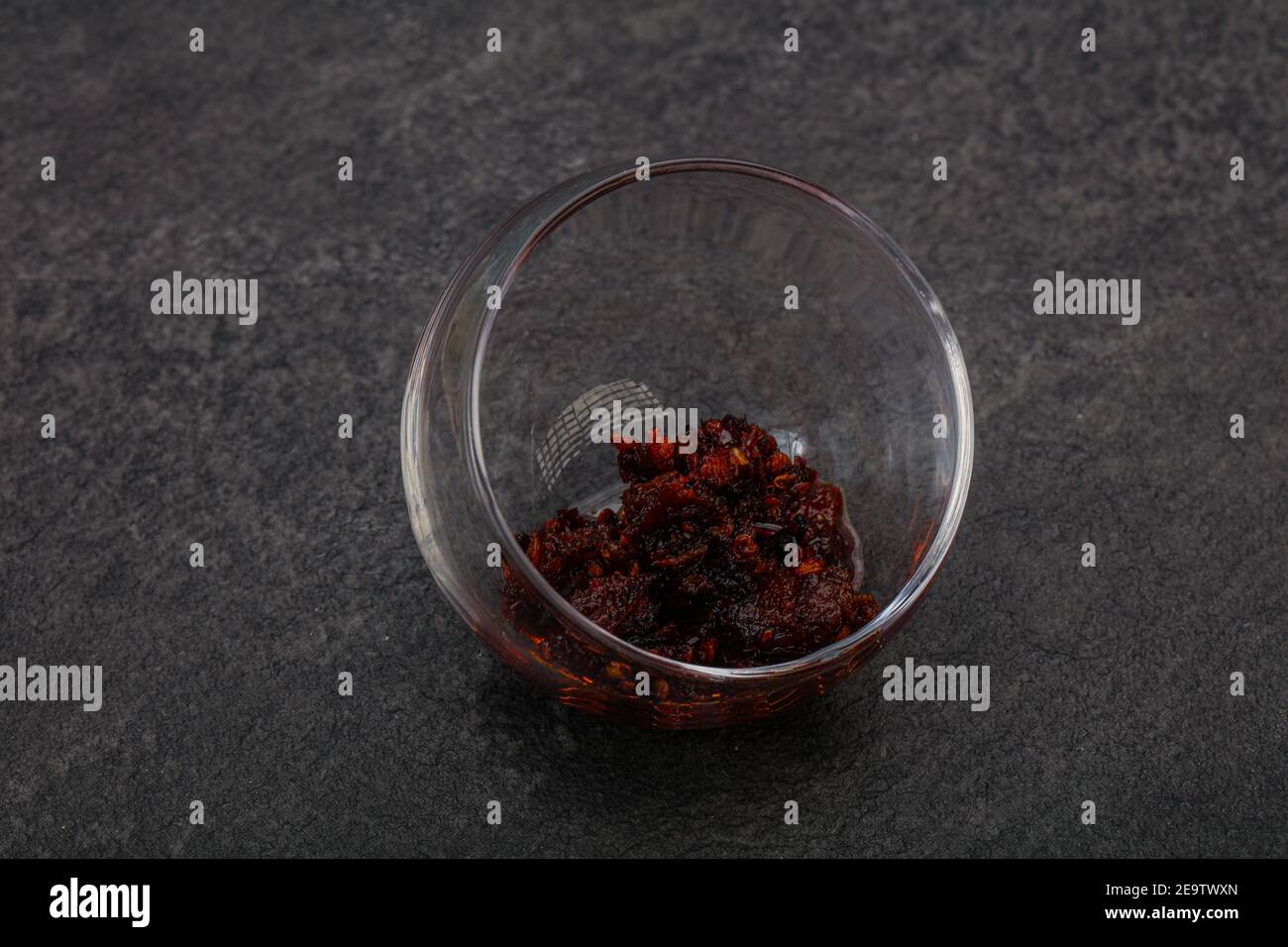 Vietnamese Fried chili pepper sauce with oil Stock Photo - Alamy