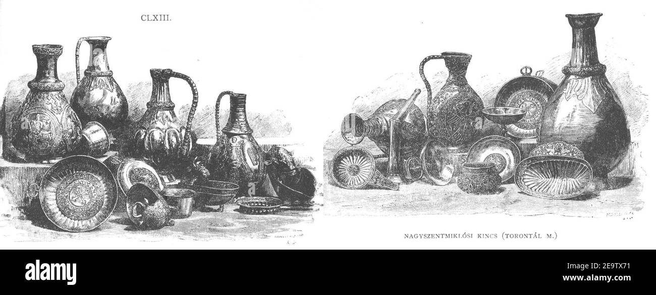 Nagyszentmiklos Hampel 1894 Stock Photo - Alamy