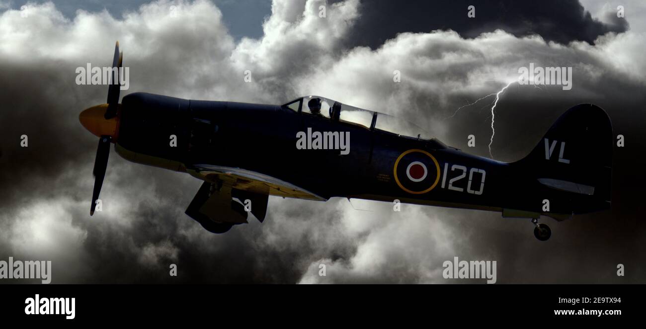 The Hawker Sea Fury is a British fighter aircraft designed and ...
