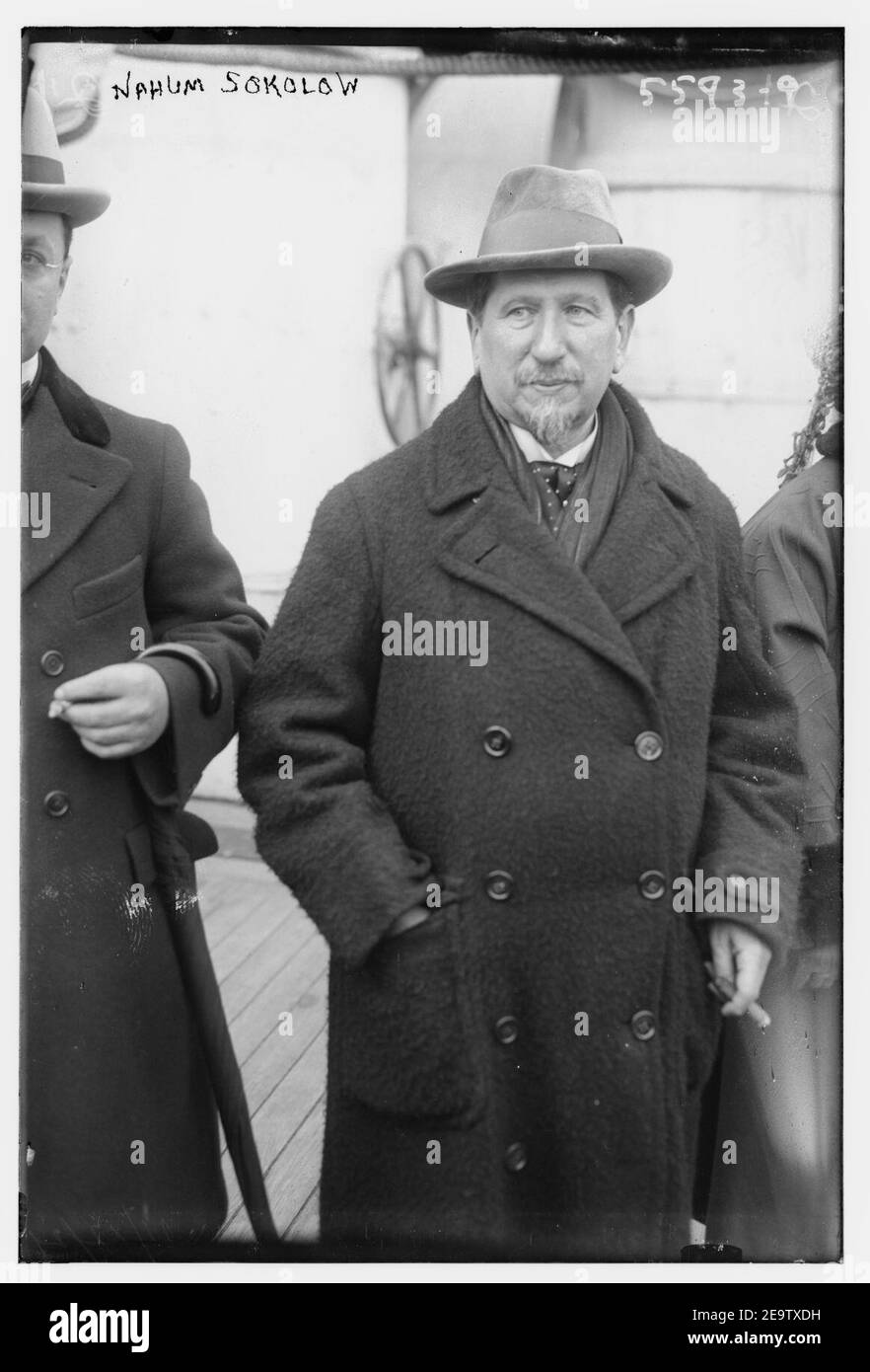 Nahum Sokolow High Resolution Stock Photography and Images - Alamy