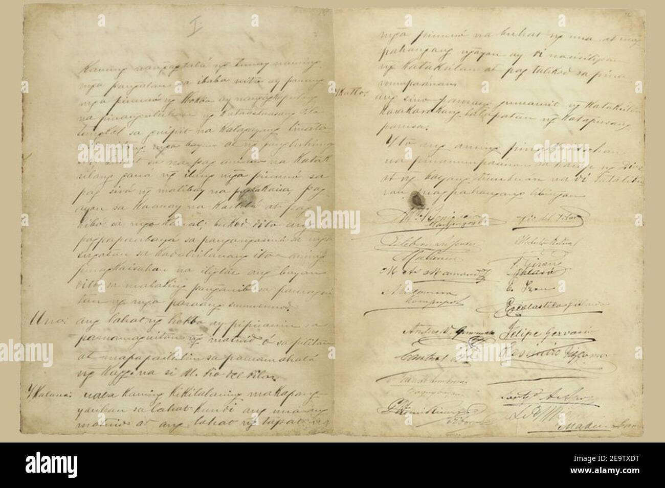 Naic Military Agreement Stock Photo - Alamy