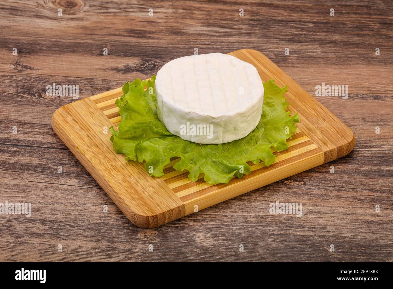 Delicous tradidional Brie round soft cheese Stock Photo - Alamy