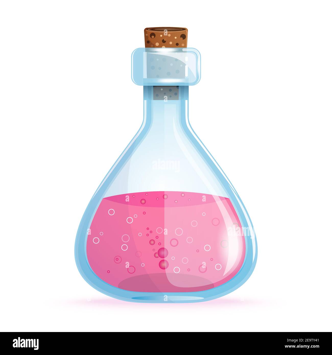 Cartoon pink drink bottle hi-res stock photography and images - Alamy