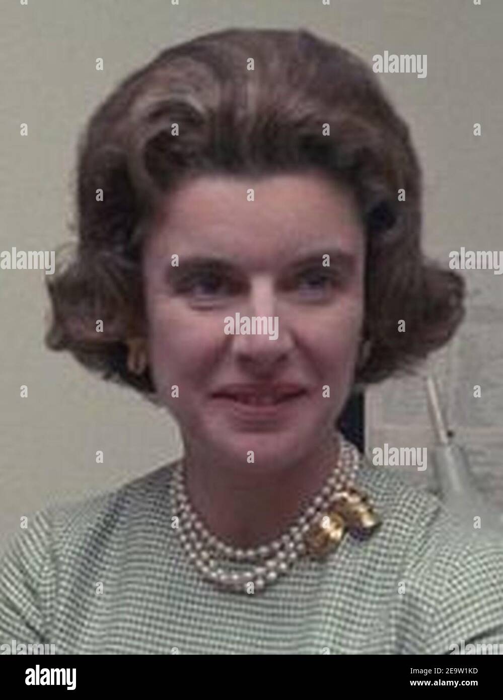 Nancy Tuckerman White House Official Portrait 1963 (cropped Stock Photo ...