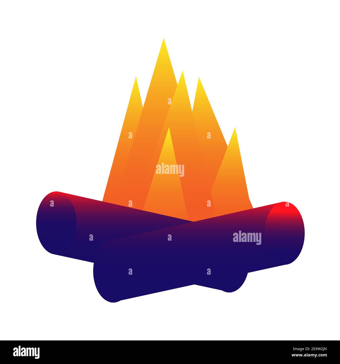 Cartoon bonfire hi-res stock photography and images - Alamy