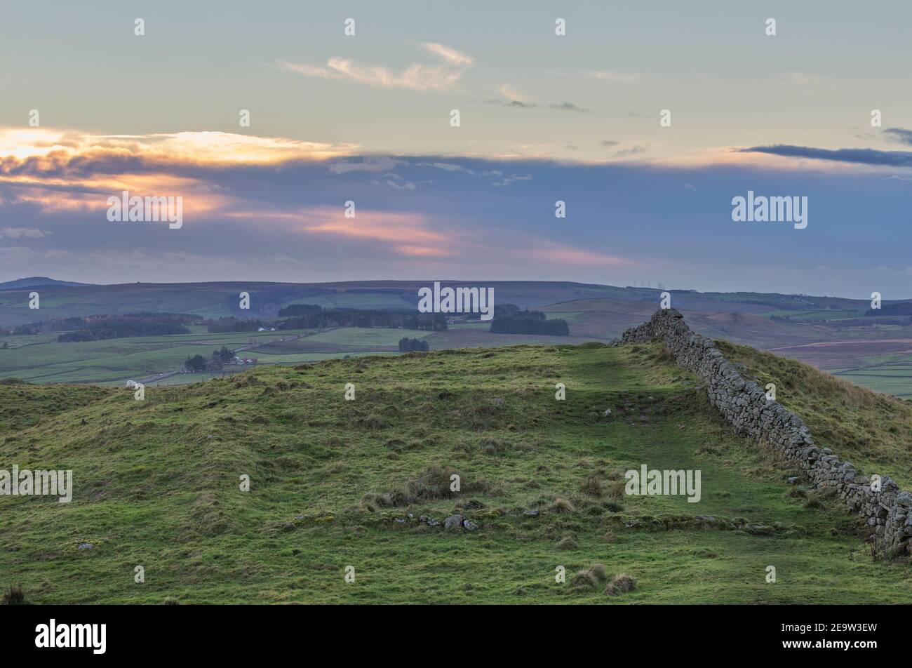 Hadrians wall milecastle 41 hi-res stock photography and images - Alamy