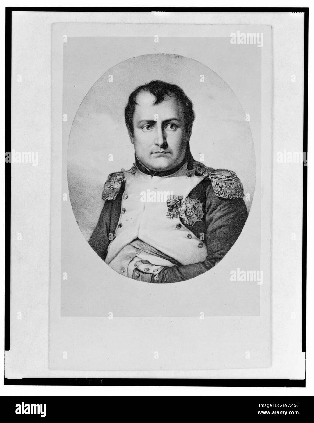 Napoleon I, head-and-shoulders portrait, facing front Stock Photo - Alamy