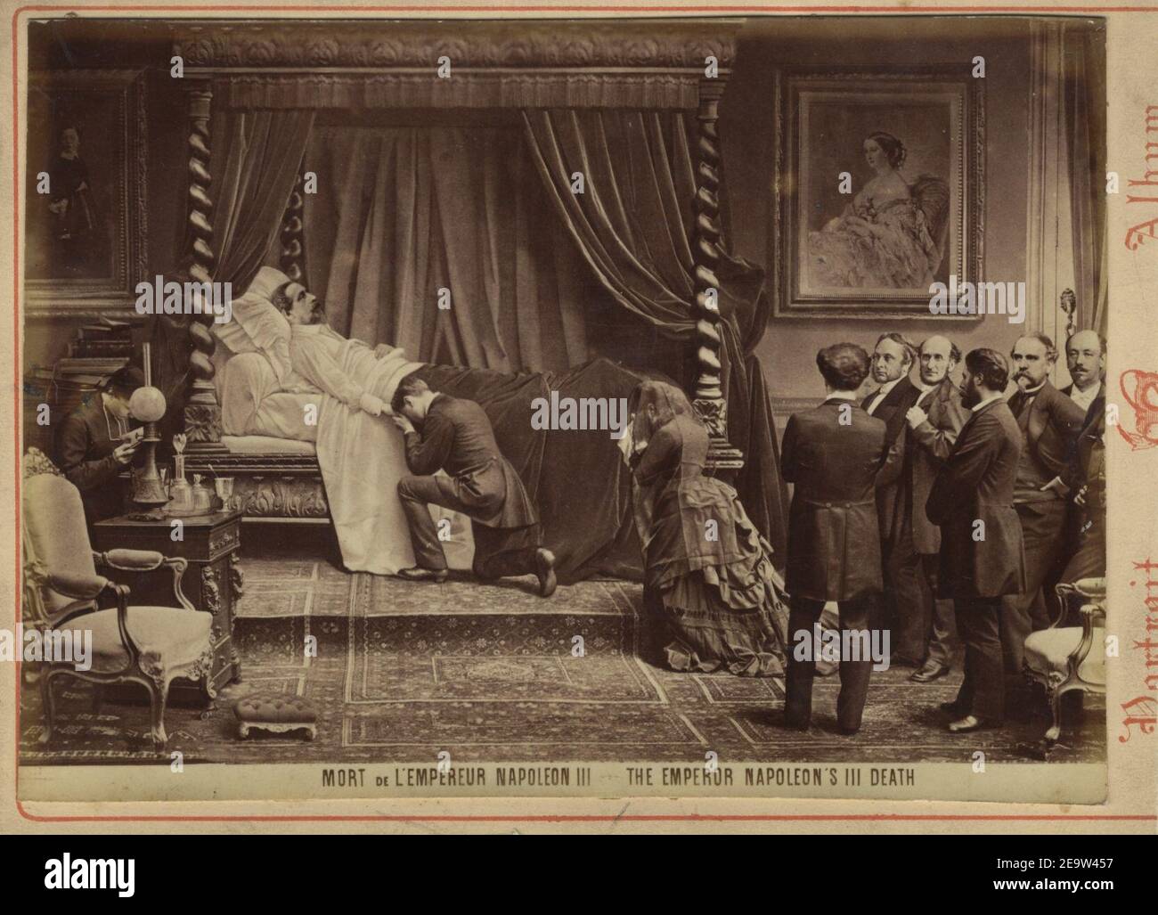 Napoleon on his deathbed hi-res stock photography and images - Alamy