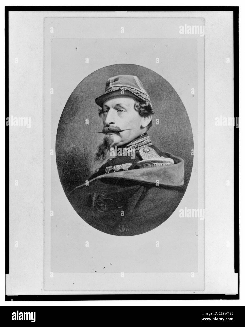 Napoleon III, head-and-shoulders portrait, facing left Stock Photo - Alamy