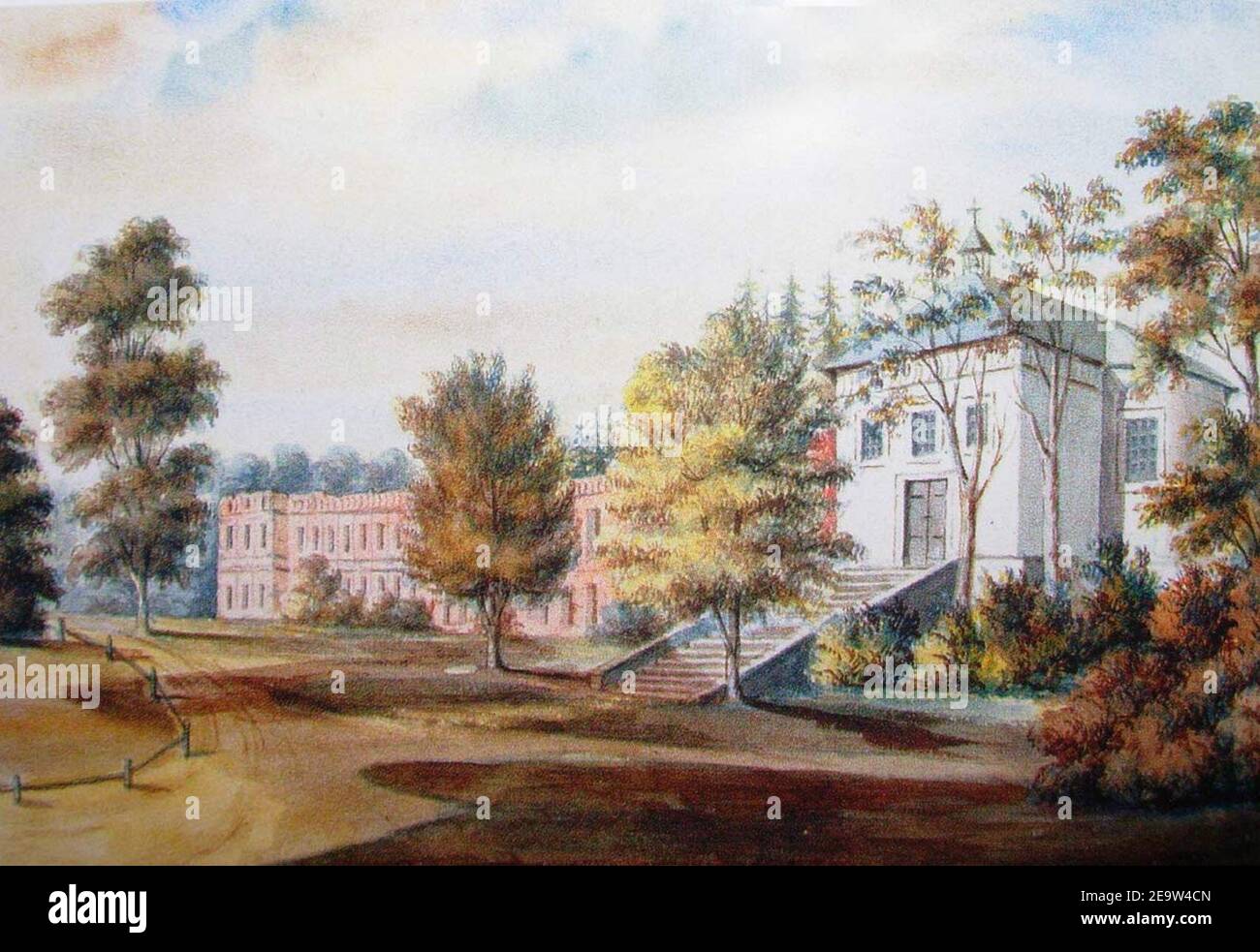 Napoleon Orda-Palace of Manutsy Family, Bialmonty Stock Photo - Alamy