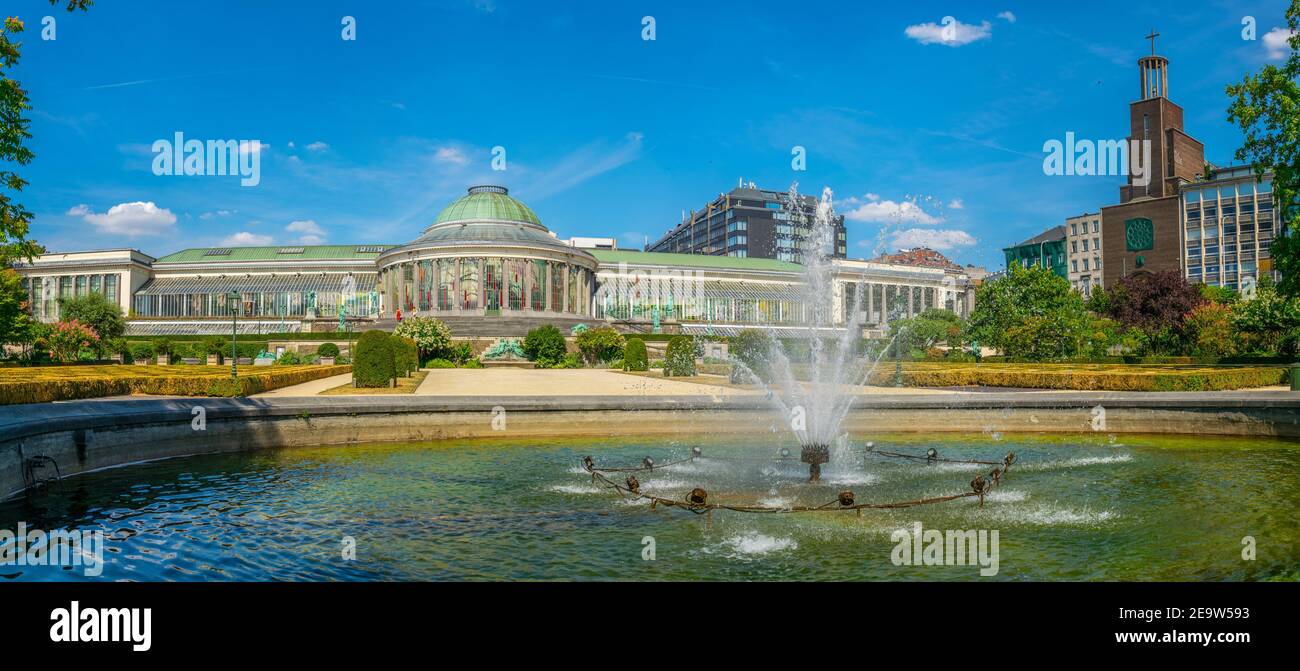 Brussels belgium jardin botanique hi-res stock photography and images ...