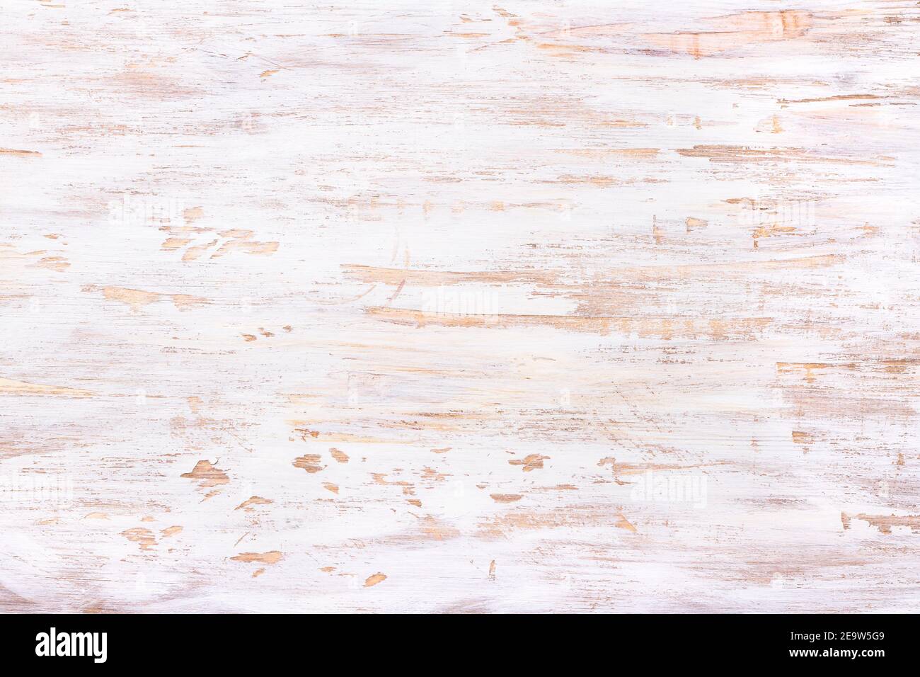 White beige painted shabby wooden background, abstract texture ...