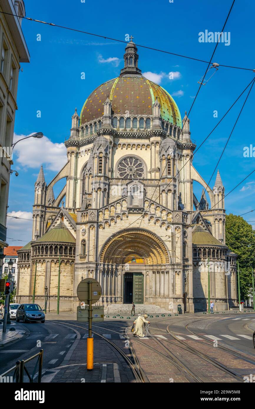Saint Marie church in Brussels, Belgium Stock Photo - Alamy