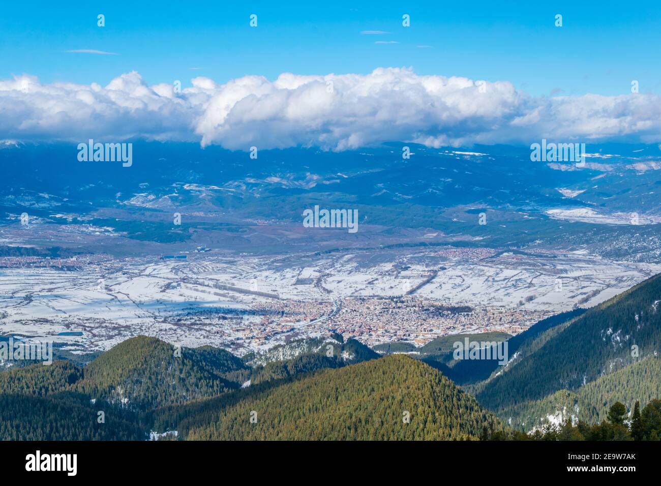 Bansko resort panorama ski hi-res stock photography and images - Alamy