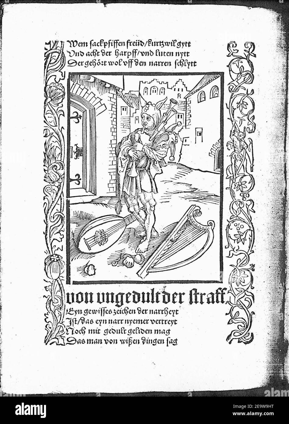 Narrenschiff (Brant) 1499 0132 Stock Photo - Alamy