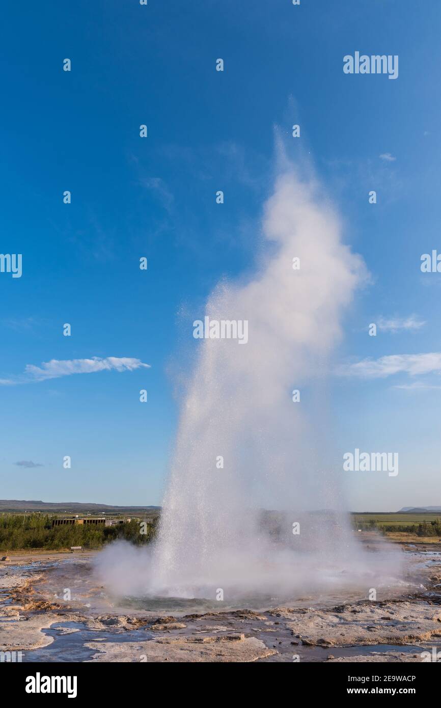 Strokkur geysir exploding hi-res stock photography and images - Alamy