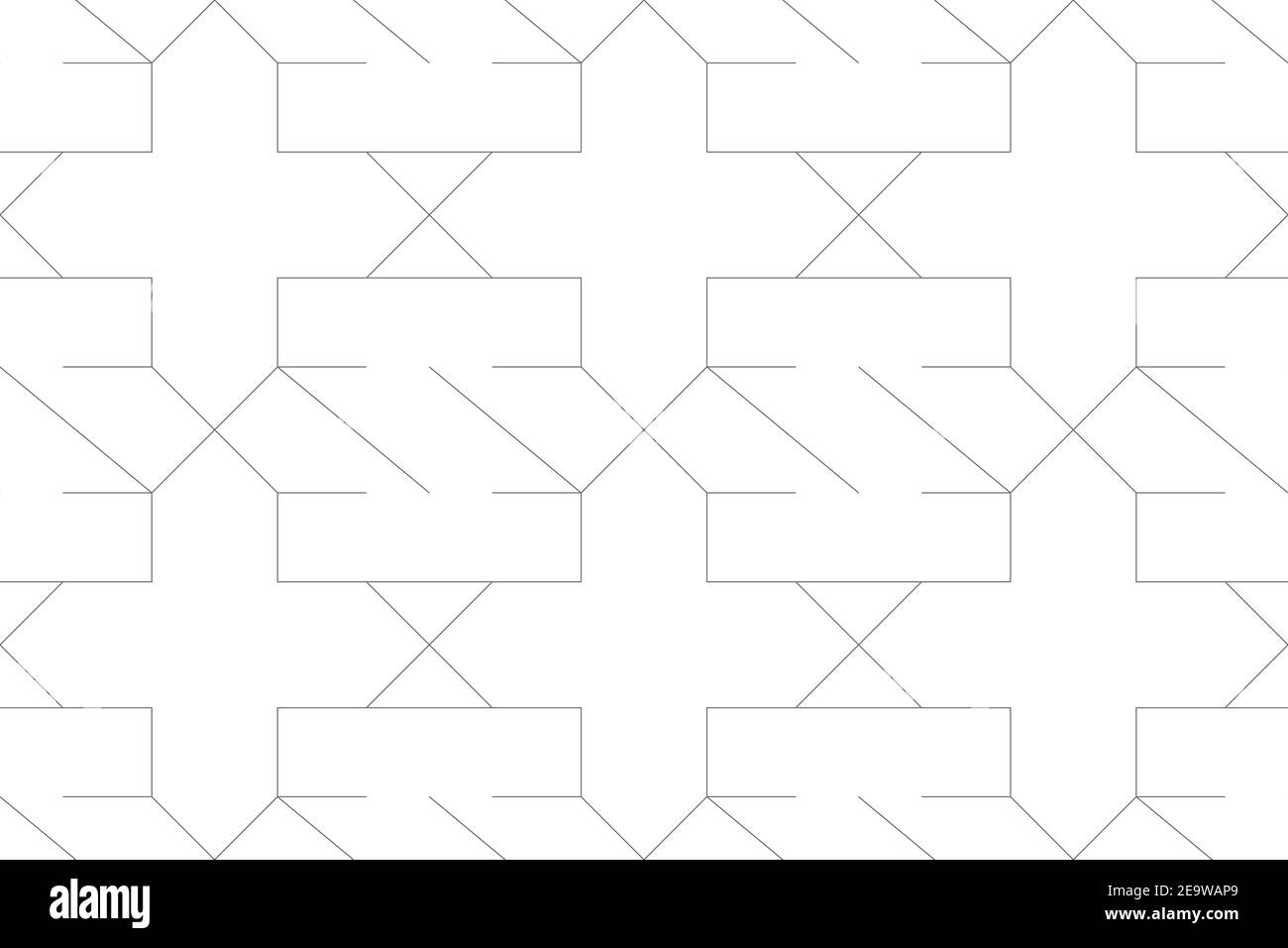 Seamless, abstract background pattern made with lines forming geometric ...