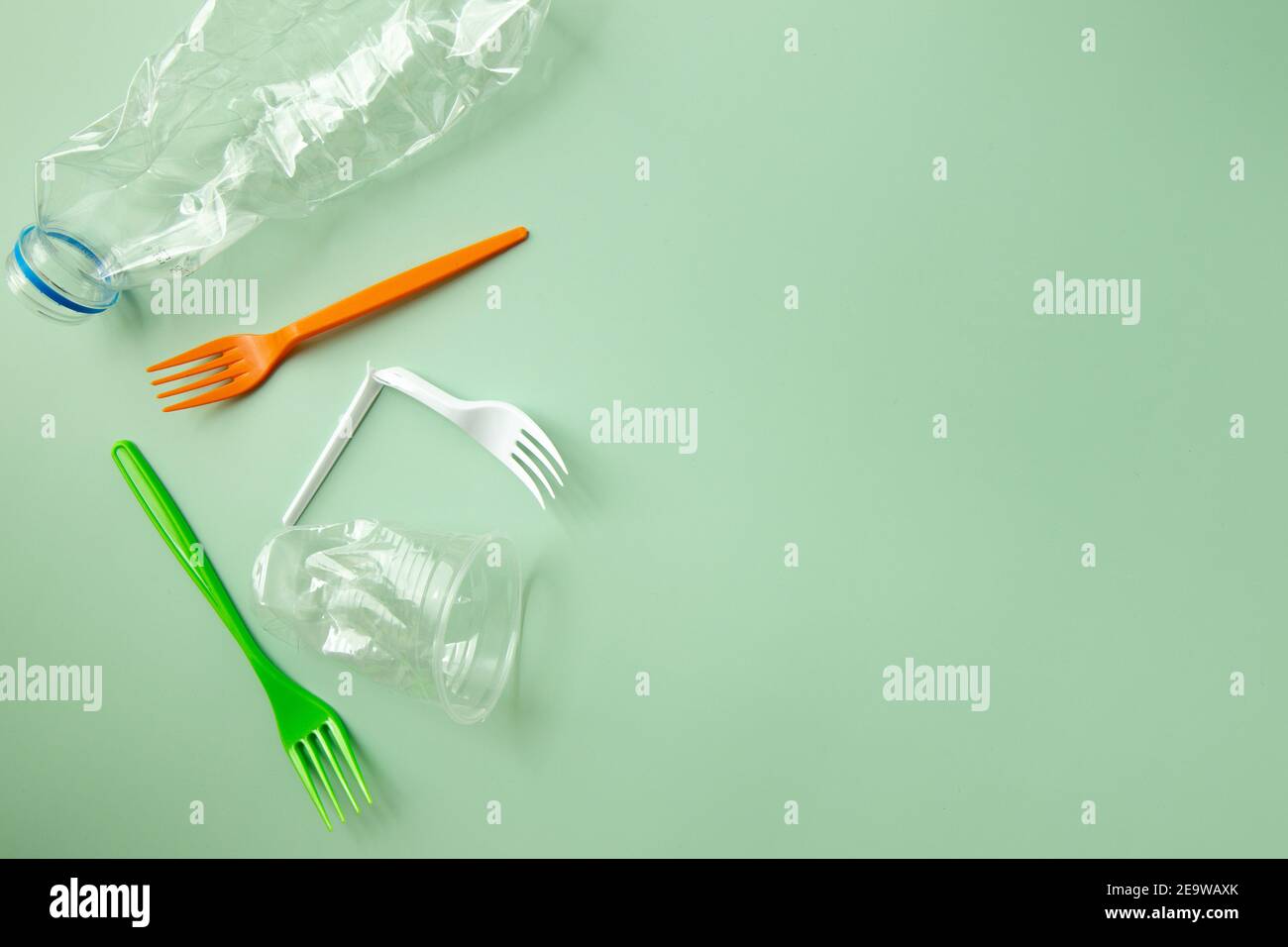 Empty plastic bottle blue color hi-res stock photography and images - Alamy