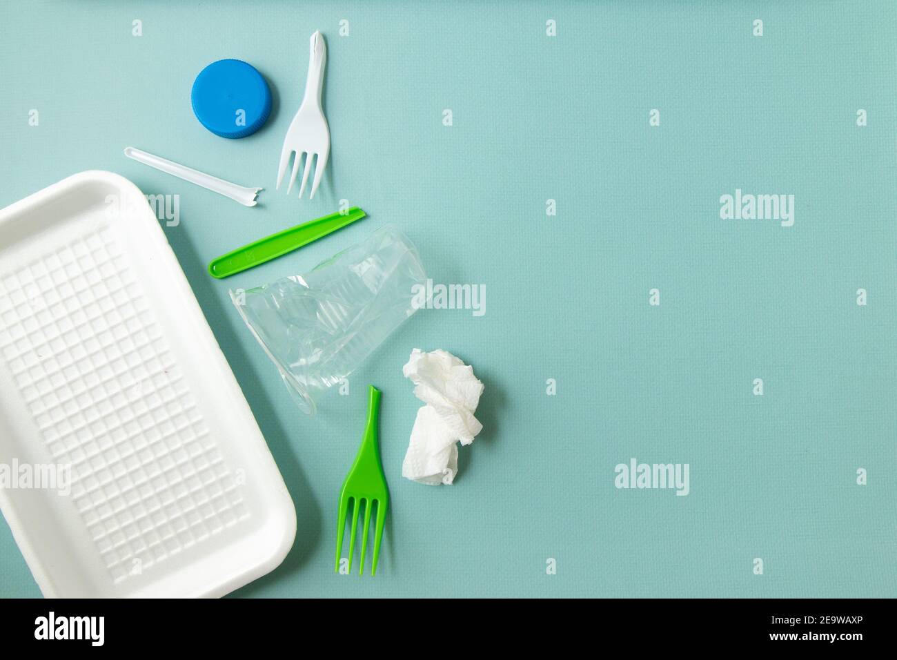 Empty plastic bottle blue color hi-res stock photography and images - Alamy