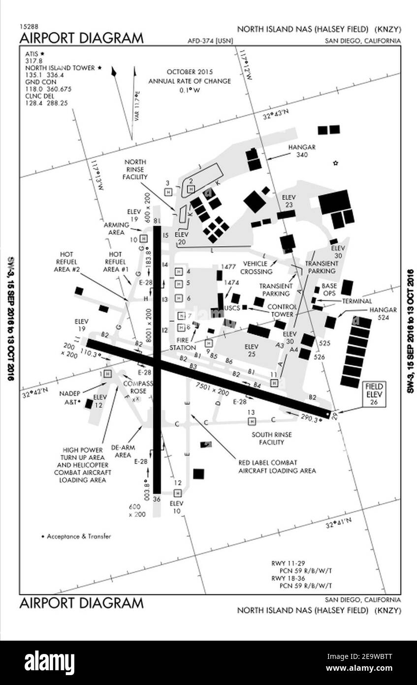 NAS North Island KNZY San Diego CA Stock Photo - Alamy