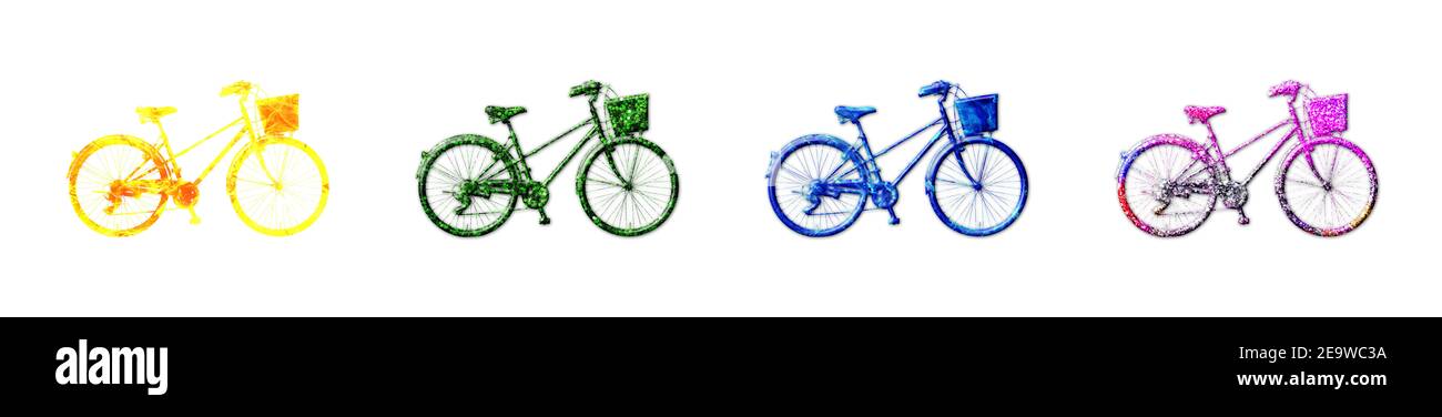 Colorful hike Cut Out Stock Images & Pictures - Alamy