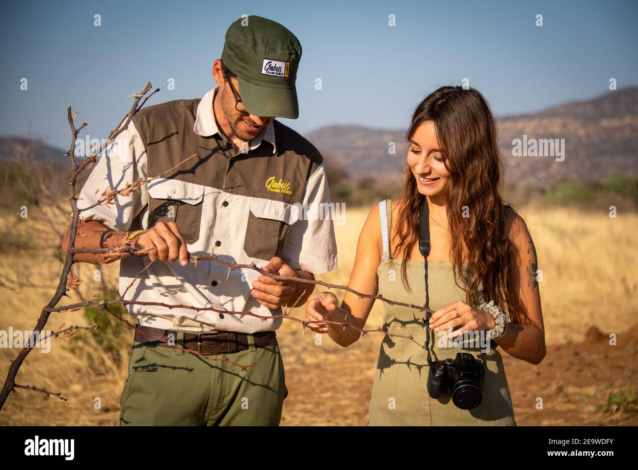 Woman safari driver hi-res stock photography and images - Alamy