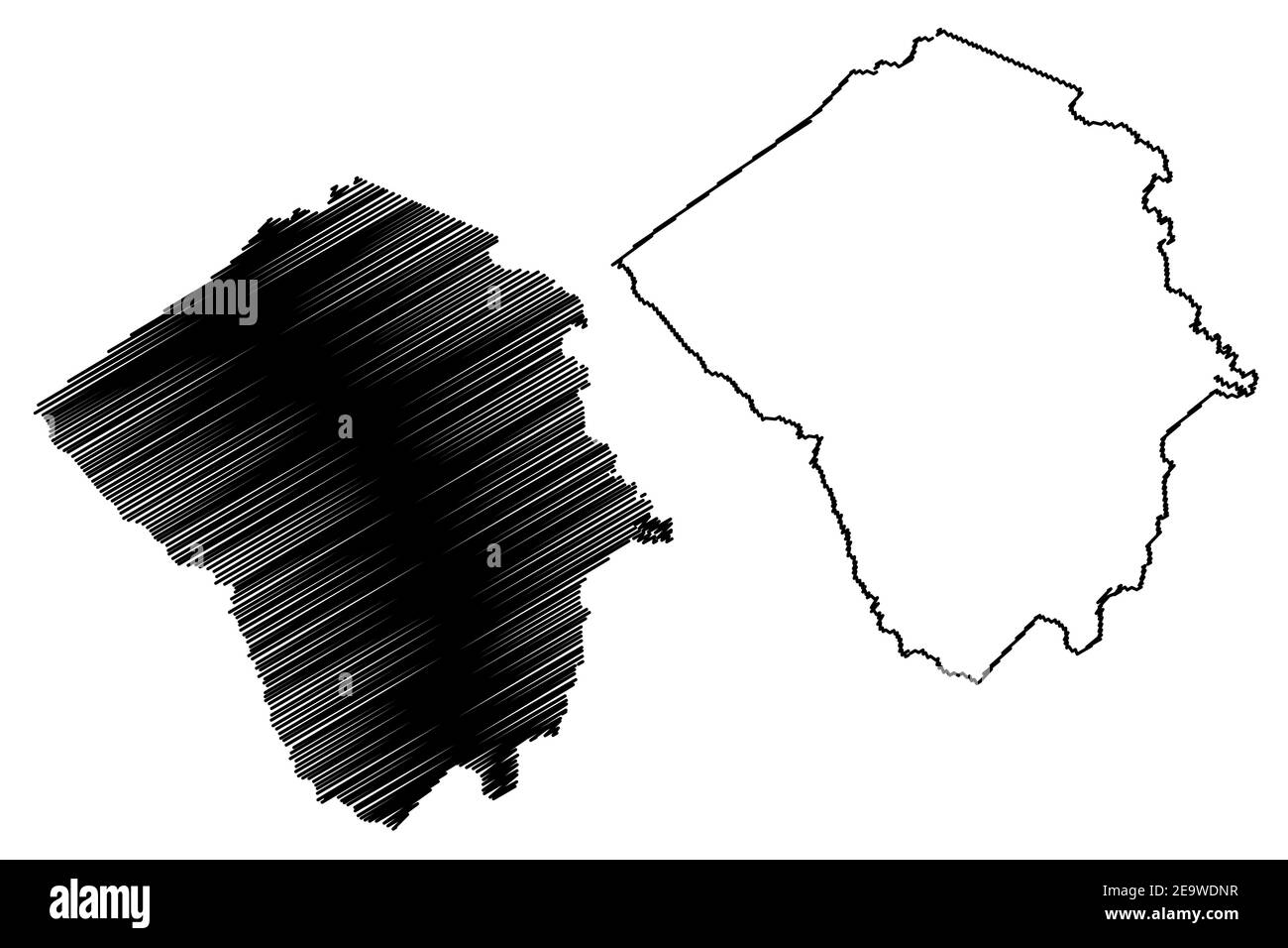 Pitt county map Black and White Stock Photos & Images - Alamy