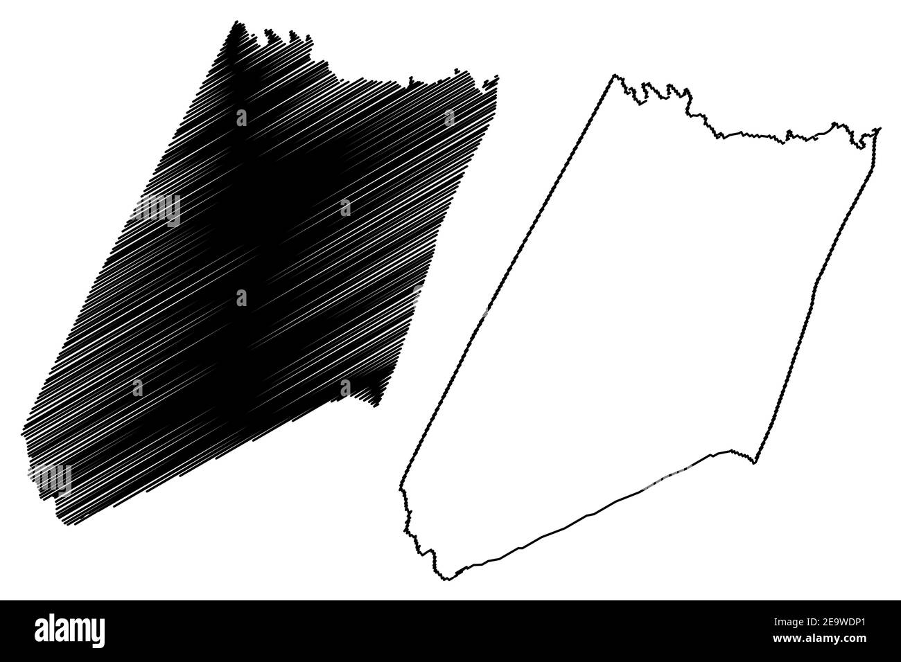 Nash county map Black and White Stock Photos & Images - Alamy