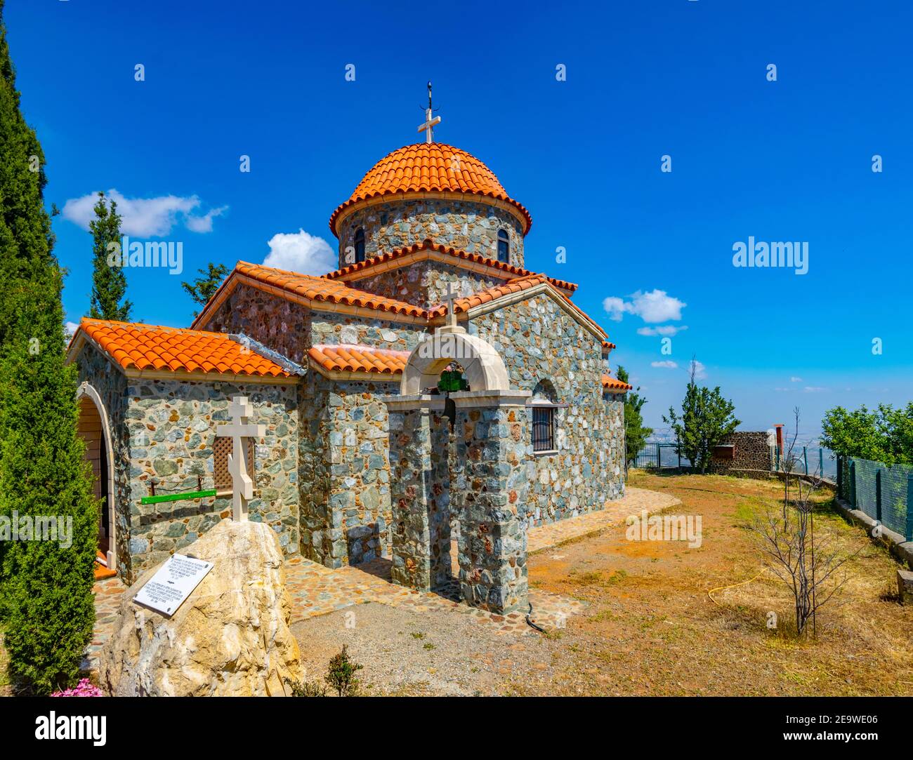 Church of all saints near stavrovouni monastery on cyprus Stock Photo ...