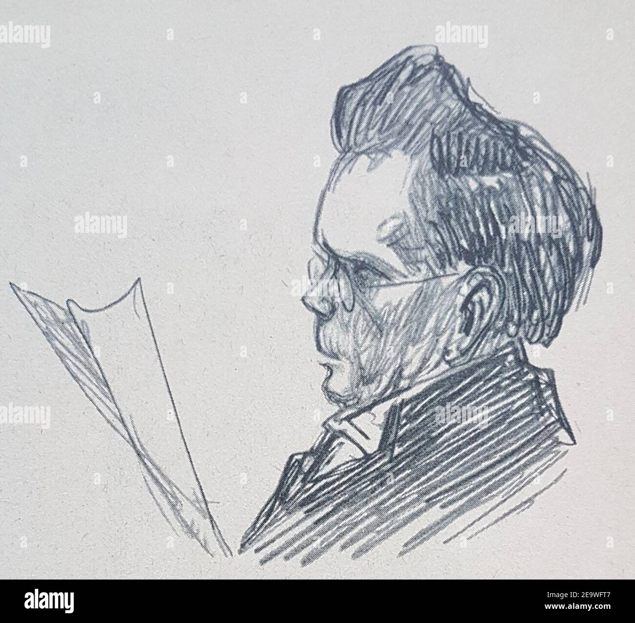 Nathan Söderblom x Albert Engström 1924 Stock Photo - Alamy