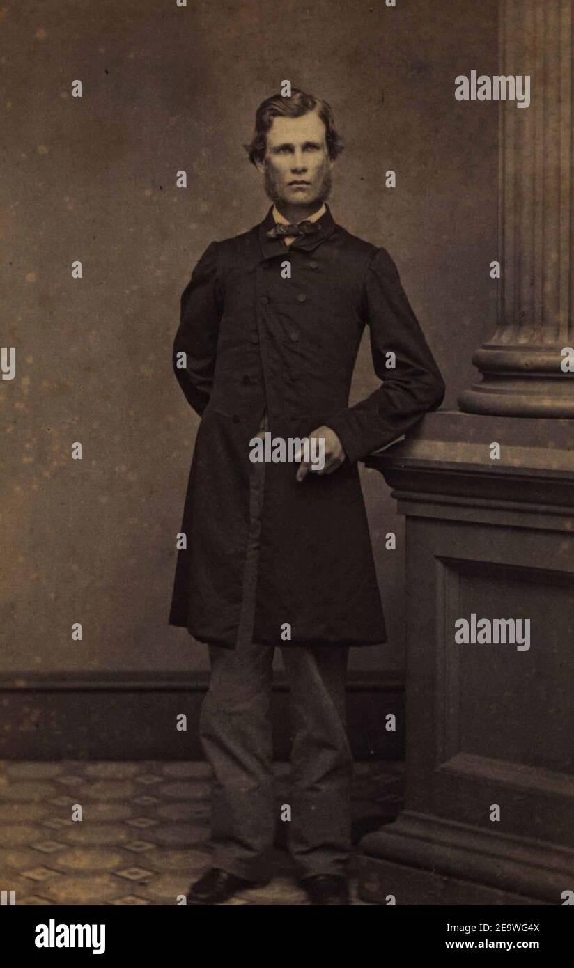 Nathaniel Bright Emerson, photograph by Frank Rowell Stock Photo - Alamy