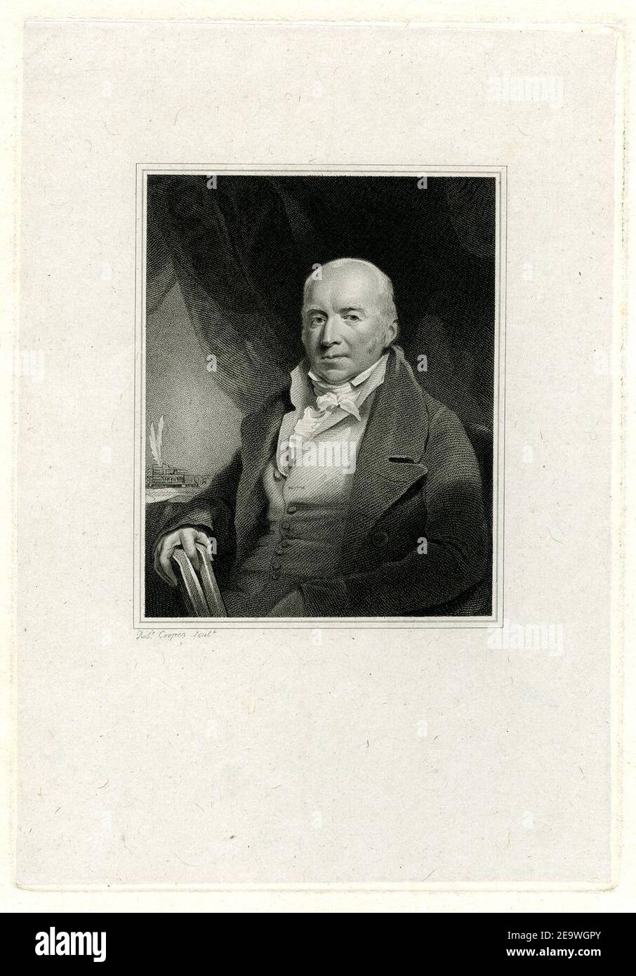 Nathaniel Wraxall, printed by Robert Cooper, after John Jackson Stock ...