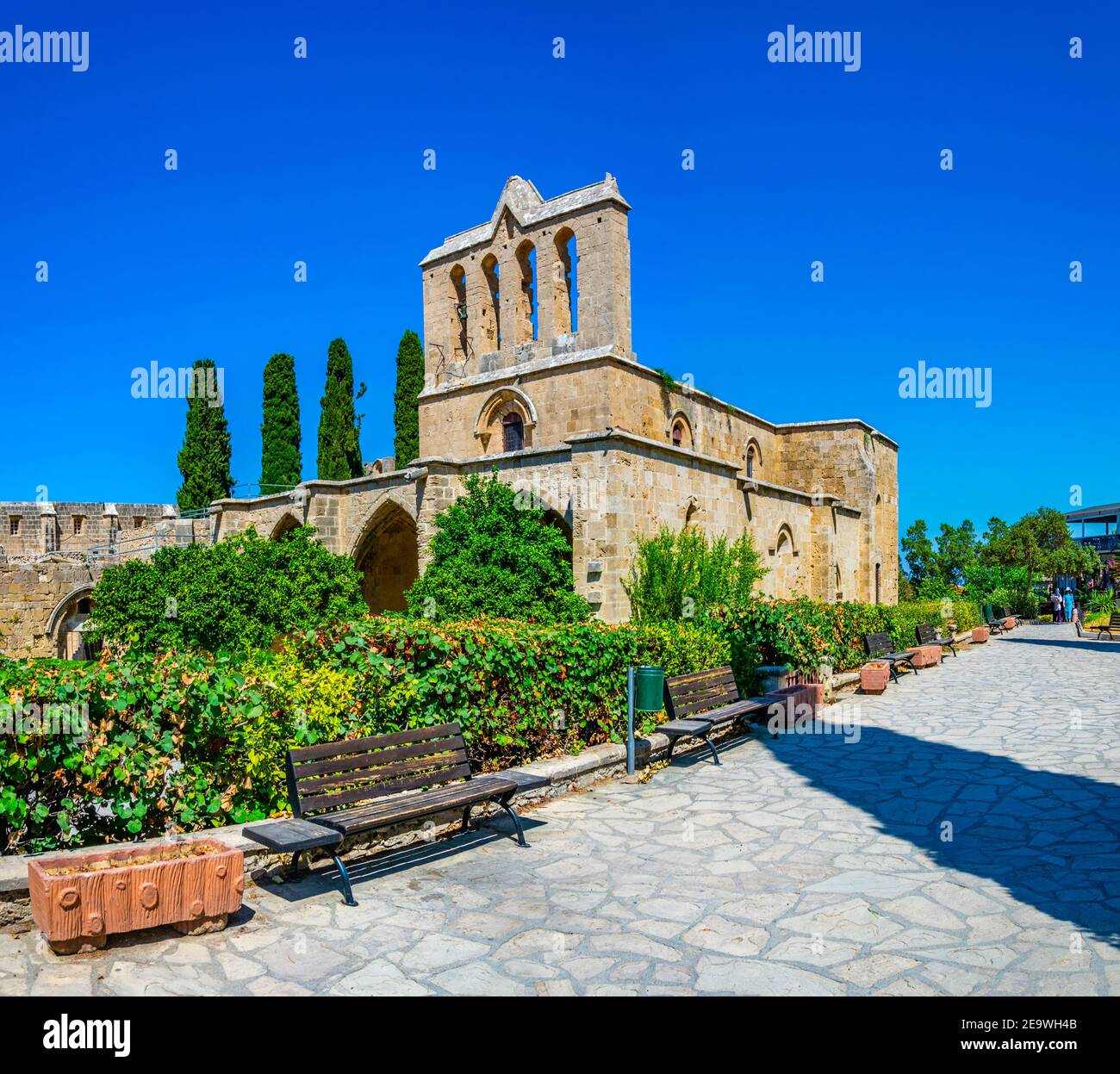 Bellapais abbey garden hi-res stock photography and images - Alamy