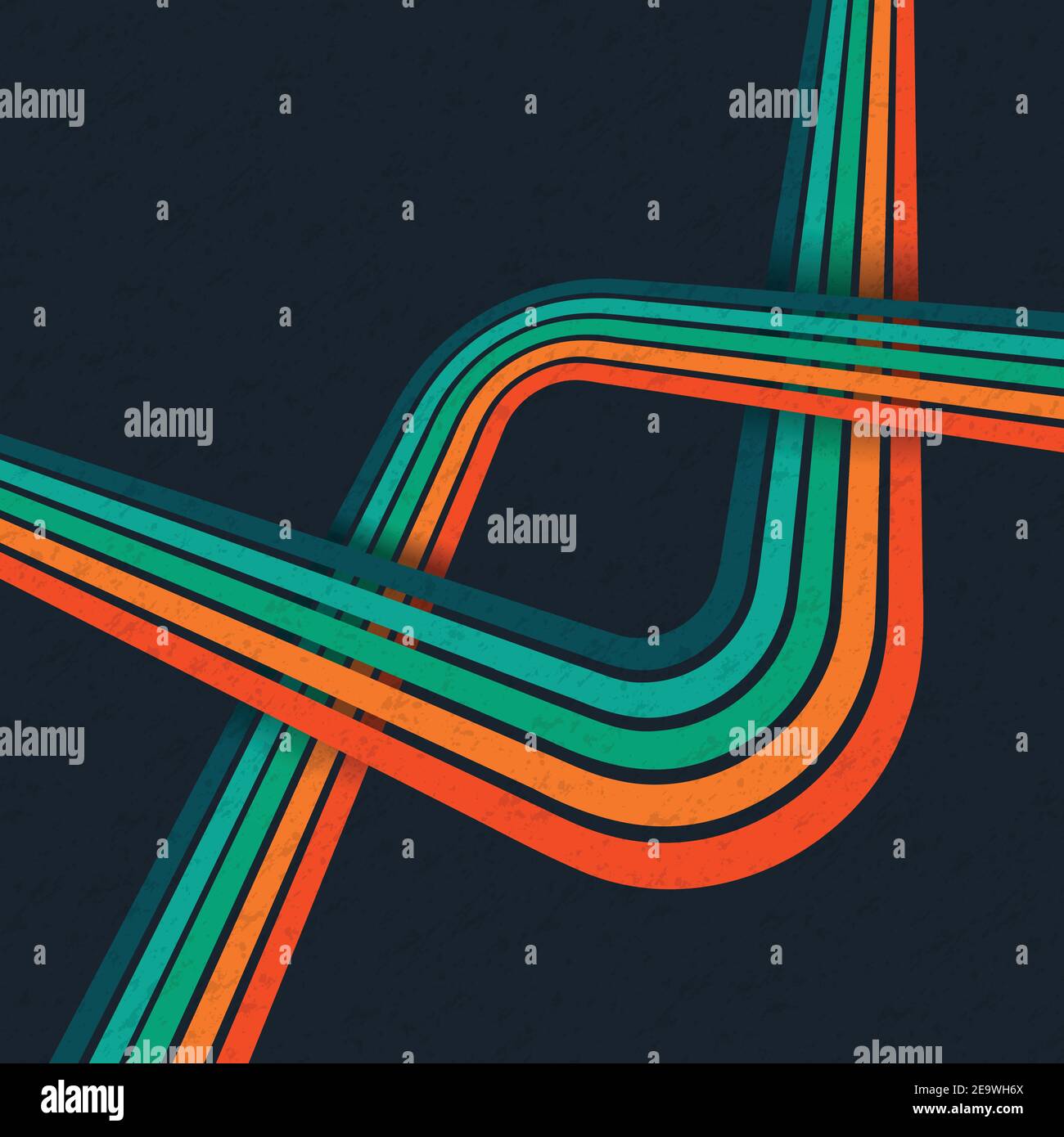 Retro perspective lines background Stock Vector Image & Art - Alamy