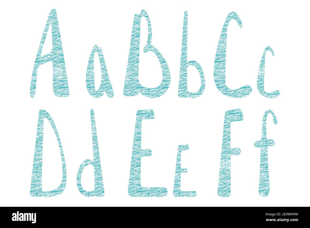 Hand drawn fashion design Cut Out Stock Images & Pictures - Alamy