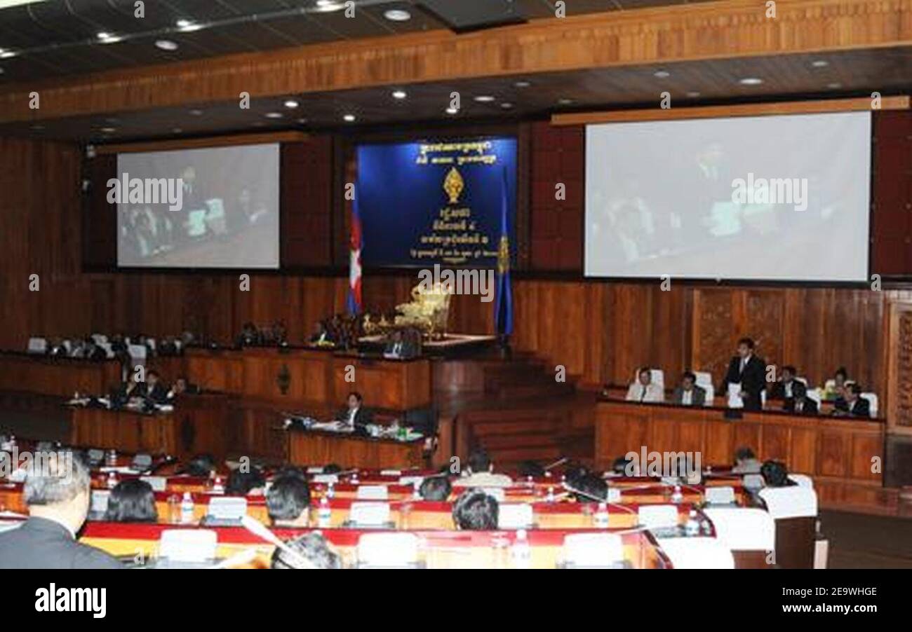 National Assembly Cambodia Stock Photo - Alamy