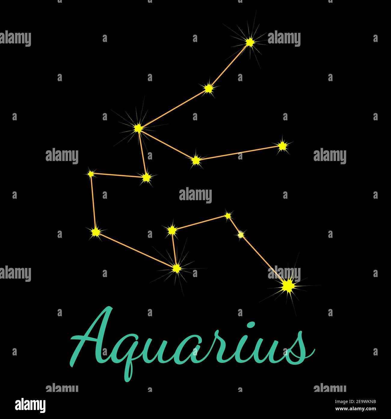 Aquarius (constellation) hi-res stock photography and images - Alamy