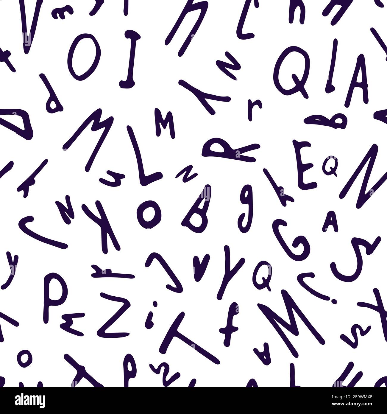 Hand drawn font hi-res stock photography and images - Alamy