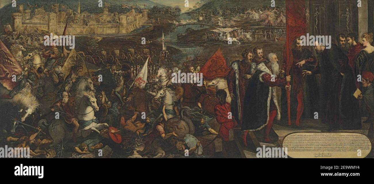 battle of Asola Stock Photo - Alamy