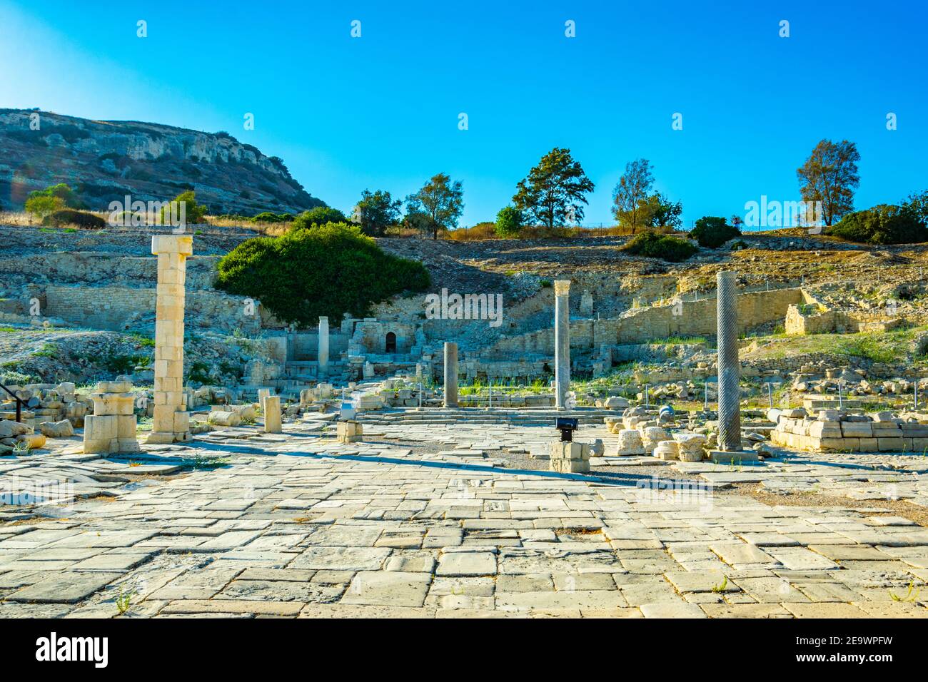 Ruins of ancient Amathus on Limassol, Cyprus Stock Photo - Alamy
