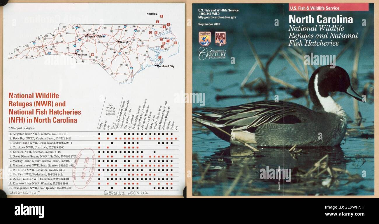 National Wildlife Refuges (NWR) and National Fish Hatcheries (NFH) in ...