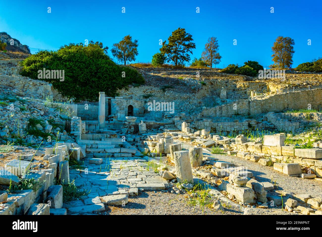 Ruins of ancient Amathus on Limassol, Cyprus Stock Photo - Alamy